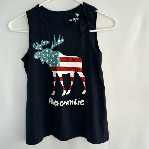 abercrombie kids | Shirts & Tops | 35 Abercrombie Kids Usa Flag Moose ...